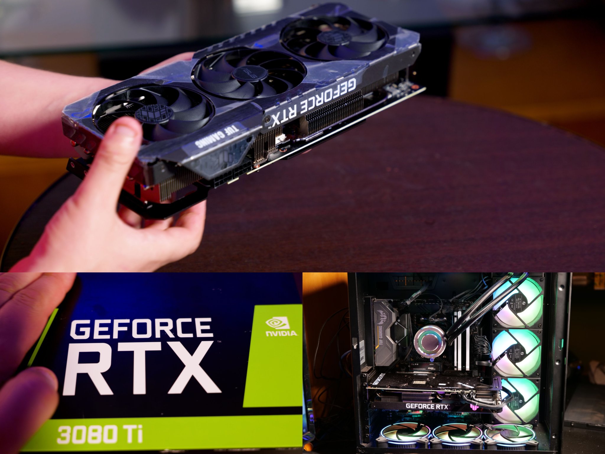 RTX 3080 TI ASUS TUF Gaming - Unboxing + Installation - Wayapi